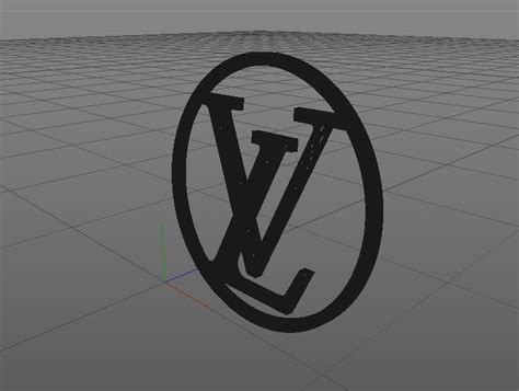 Louis Vuitton Logo 3d Model Ahoy Comics
