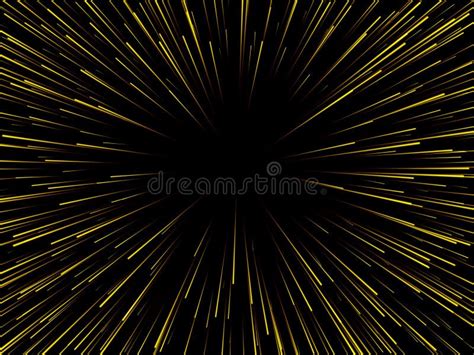 Space Speed Abstract Starburst Dynamic Lines Or Rays Stock Vector Illustration Of Abstract