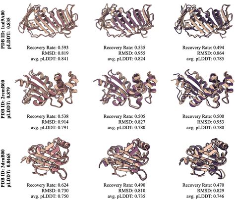 Folding Comparsion Between Native Sequence And Generated Sequence