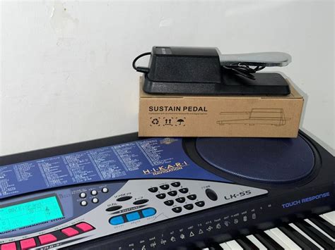 Casio LK 55 61 Keys Touch Response Piano Keyboard Hobbies Toys