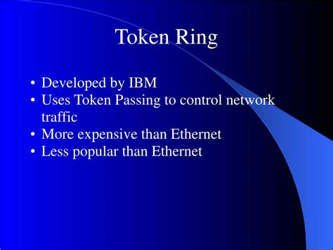 Ppt Lesson 14 Token Ring Powerpoint Presentation Free Download Id