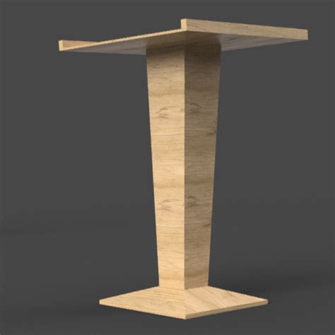 Speech Stand 1 CGTrader