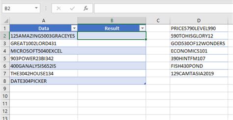 Extract Numbers From Alphanumeric Values Using Multiple Functions Data Analytics