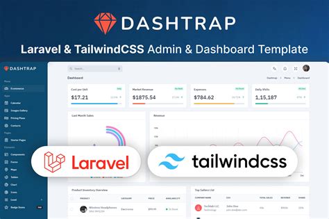 laravel 11 and tailwind admin dashboard dashtrap