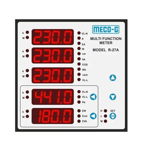 1 Phase And 3 Phase Multifunction Meter At Best Price In Kolkata