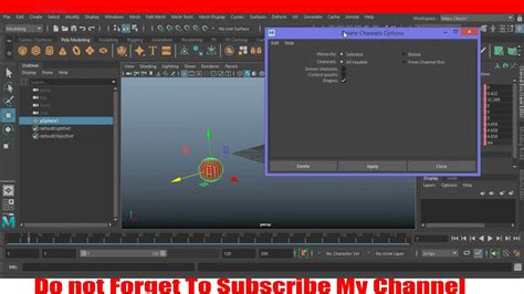 How To Delete Animation Keyframe In Maya 2022 For Beginners Tutorial
