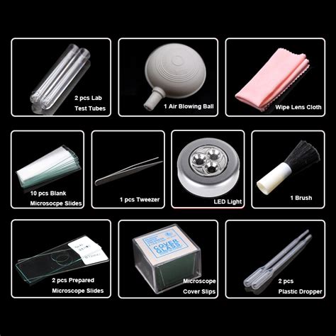 Biological Microscope Accessories Set Making Biolo Vicedeal