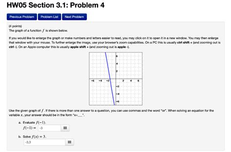 Solved Hw05 Section 31 Problem 4 Previous Problem Problem