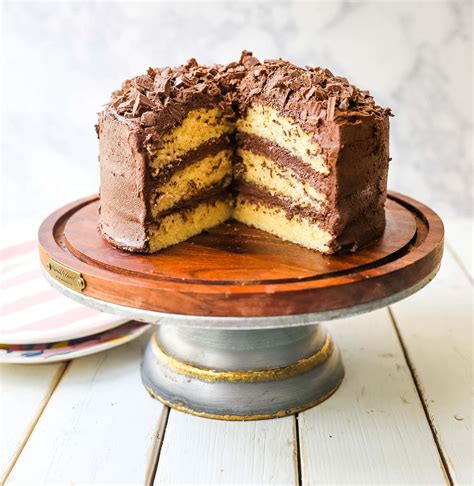 Triple Layer Chocolate Cake With Chocolate Frosting
