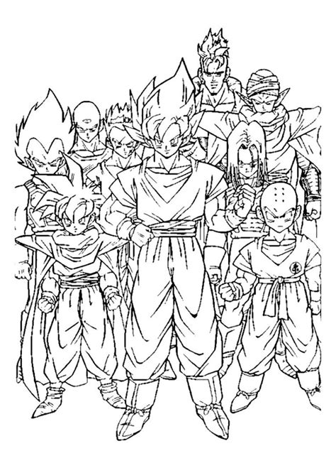 Dragon Ball Da Colorare 161 Disegni Da Colorare