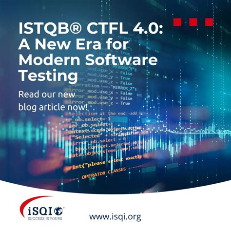 Isqi Uk And Ireland On Linkedin Istqb Ctfl4 Softwaretesting