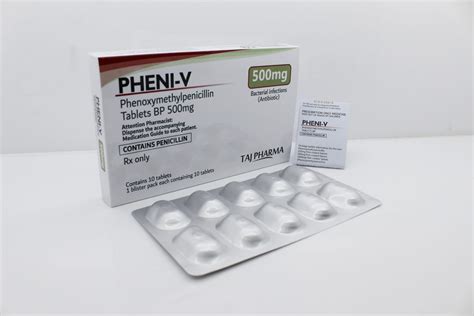 Phenoxymethylpenicillin Tablet Bp 500mg Manufacturers India
