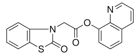 2 Oxo Benzothiazol 3 Yl Acetic Acid Quinolin 8 Yl Ester Aldrichcpr