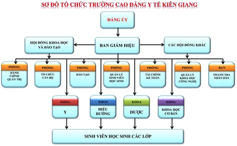 Cơ Cấu Tổ Chức Trường Cao đẳng Y Tế Kiên Giang Trường Cao đẳng Y Tế