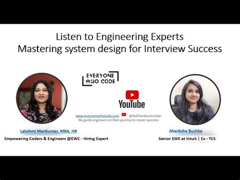 Mastering system design for Interview Success with Akanksha Buchke ...