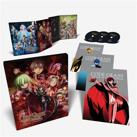 Code Geass Movie Trilogy Steelbook The Normanic Vault
