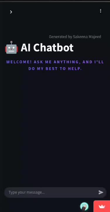 Python Ai Chatbot Geminiapi Coding Tech Sakeena Majeed 34 Comments