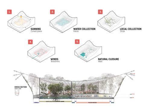 Protective Canopy Landscape Restoration And Botanical Pavilion In Bogotá
