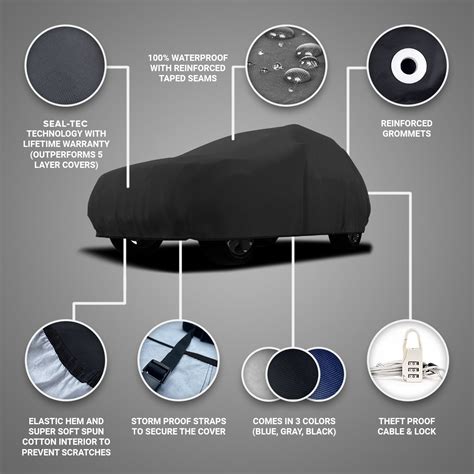 Seal Skin Supreme Suv Covers 2019 Infiniti Qx80 All Models