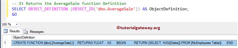 User Defined Functions In Sql