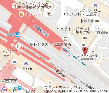 広島駅北口第二駐輪場MapCycleで駐輪場探し