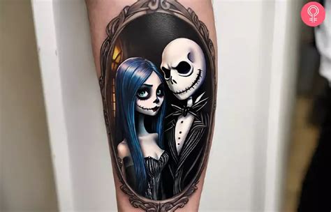 Best Jack And Sally Tattoo Designs For Couples Unique Love And Movie