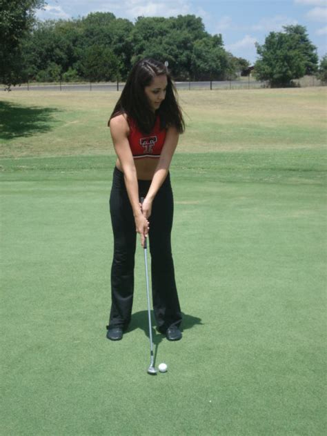 Drakesdrumuk Texas Tech Cheerleaders Attend A Golf Function