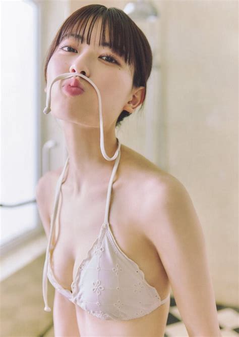 Renka Iwamoto Nogizaka46 Goes Semi Nude For Debut Photo Book Tokyo