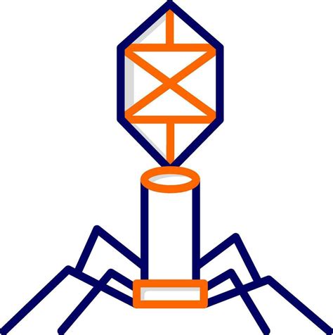 Bacteriophage Vector Icon 32719334 Vector Art At Vecteezy