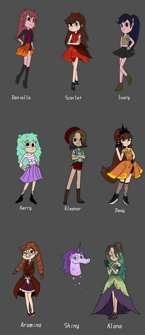 Svtfoe Ocs By Marihht On Deviantart