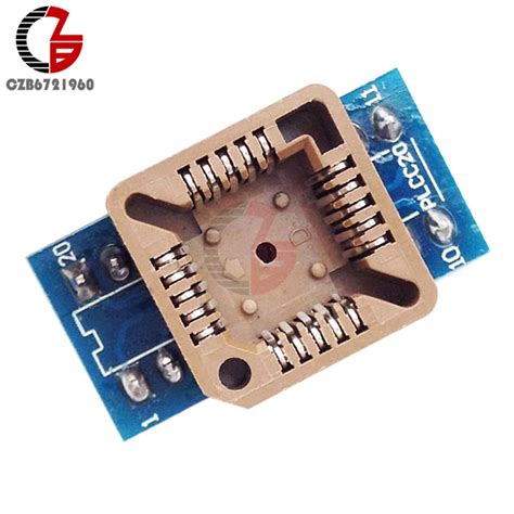 Jual PREORDER PLCC20 To DIP20 Program IC Socket IC Test Socket