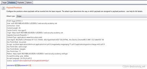 【精选】burpsuite靶场练习历程（一） Authenticationvulnerabilities In Password