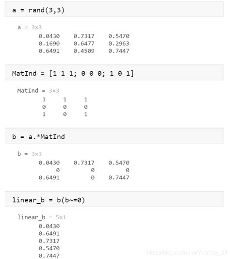 【matlab】如何提取矩阵中特定位置的元素？输入matlab指令得到关节位置矩阵 Csdn博客