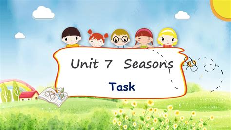 牛津译林版八年级上册Unit7 Seasons Task课件 共22张PPT 21世纪教育网