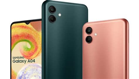 Samsung представил бюджетный смартфон Galaxy A04 с аккумулятором на
