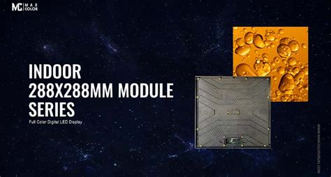 Indoor SMD X Mm LED Module Size Series Maxcolorvisual