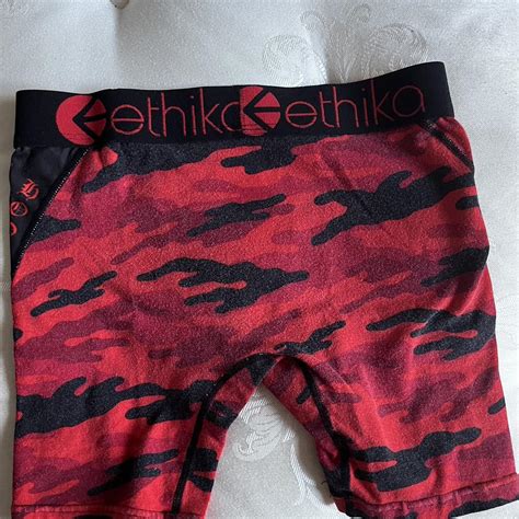 Ethika Black And Red Shorts Size Xs Depop