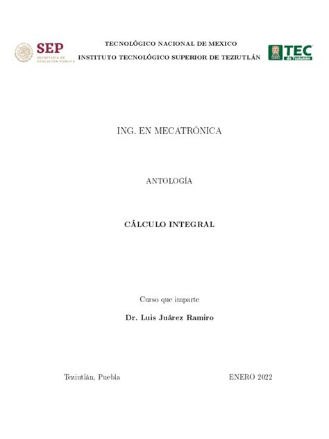 Unidad1 Cálculoint 21 02 2022 Pdf