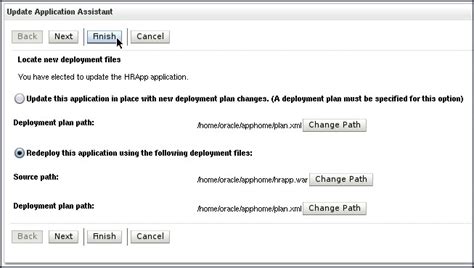 Oracle Weblogic Server 12c1221 Creating And Using A Deployment Plan