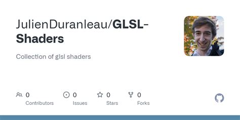 GitHub JulienDuranleau GLSL Shaders Collection Of Glsl Shaders