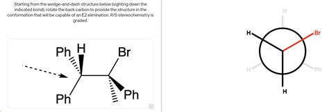 Solved Starting From The Wedge And Dash Structure Below