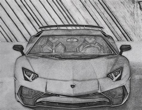 2016 Lamborghini Aventador Lp750 4 Sv Sketch Images Data Information