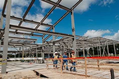 Celebrating The Topping Off Of The Ellis County Sub Courthouse Precinct