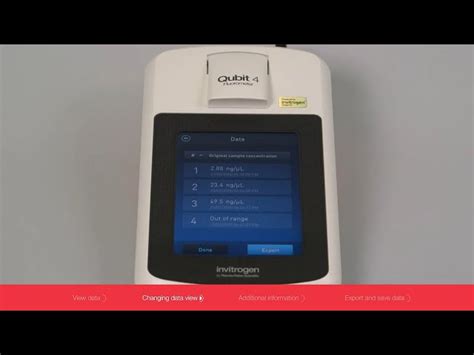 Qubit 4 Fluorometer Qubit Flex Fluorometer Multiplexed Precision In