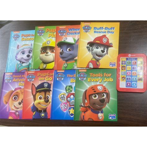 Paw Patrol Me Reader朗讀器8本小書 蝦皮購物