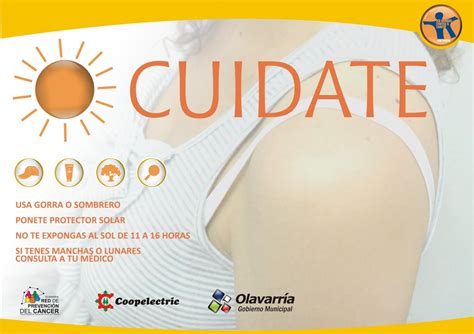 Red De PrevenciÓn Del CÁncer CampaÑa PrevenciÓn Del Cancer De Piel 2011