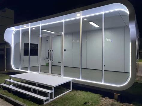 Fast Construction Prefab Apple House Mobile Living Assembled Modular
