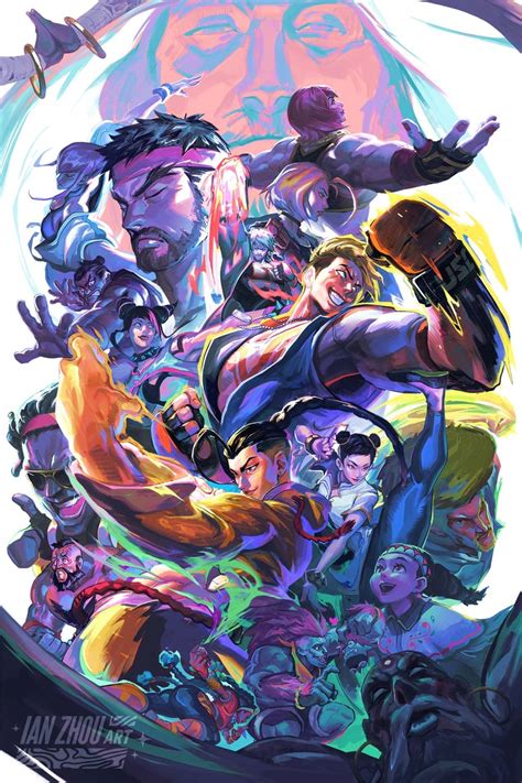 Chun Li Cammy White Han Juri Ryu Ken Masters And 14 More Street