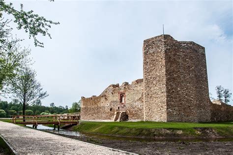 Poland Inowlodz Castle Casimir the Great Polska Inowłódz zamek Kazimierza Wielkiego