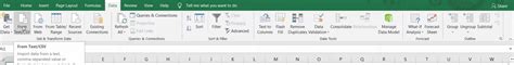 Excel Data Tab Different From Others Rexcel
